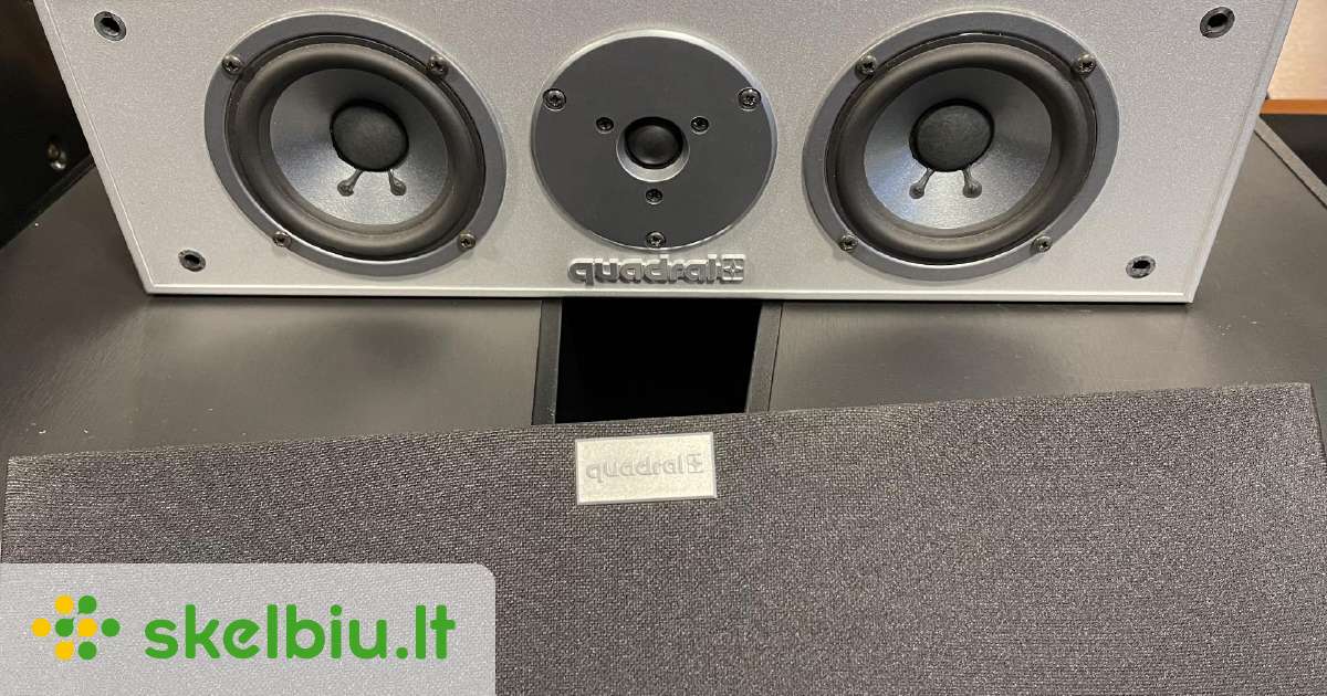 Quadral qlx base mk2 / centrinės kolonėlės - Skelbiu.lt