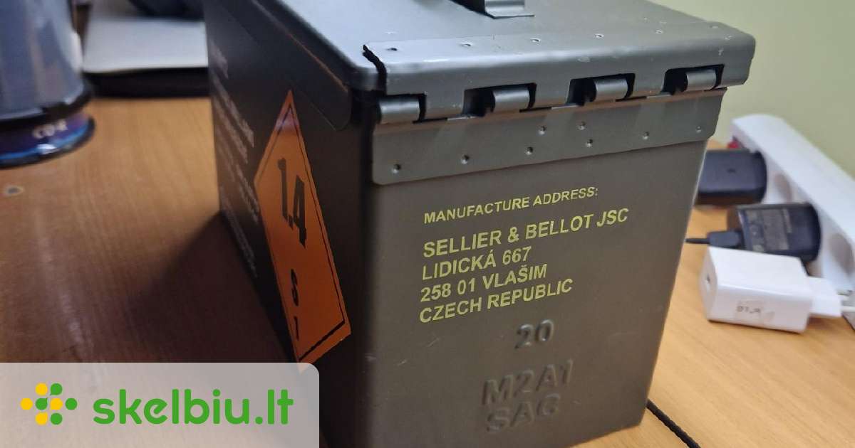 Šovinių dėžutė, metalinė - Skelbiu.lt