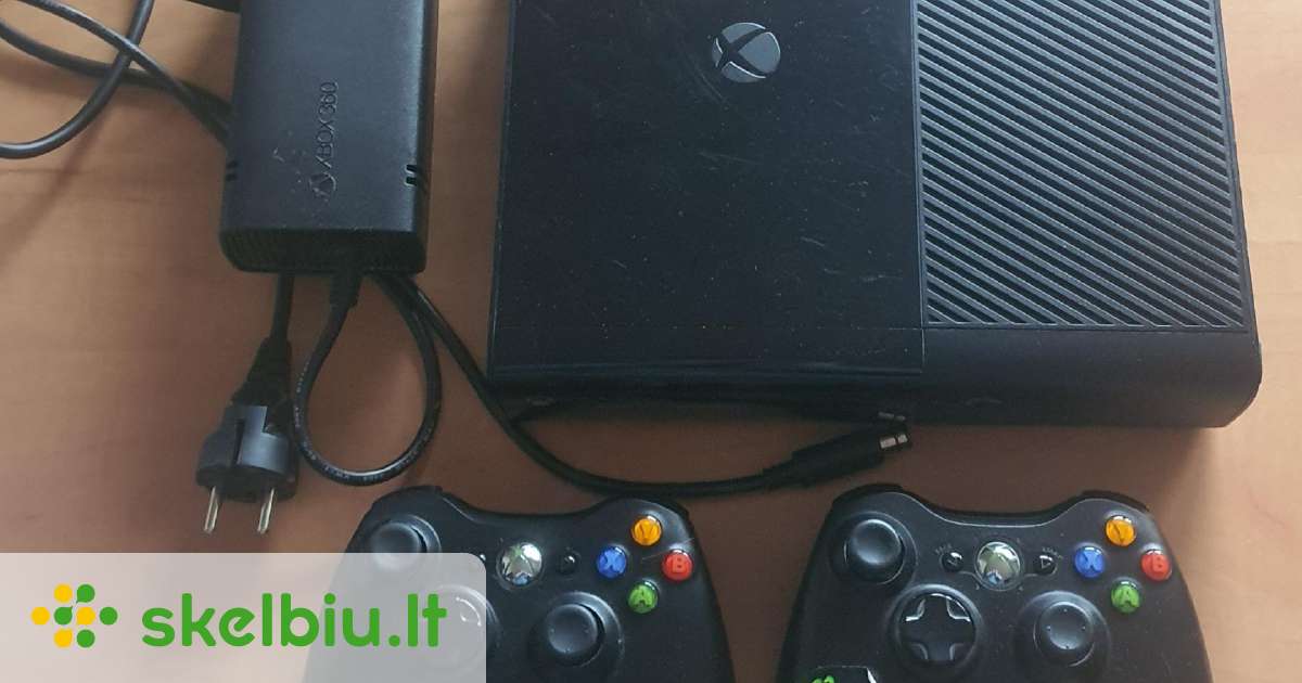 Xbox 360 slim e - Skelbiu.lt