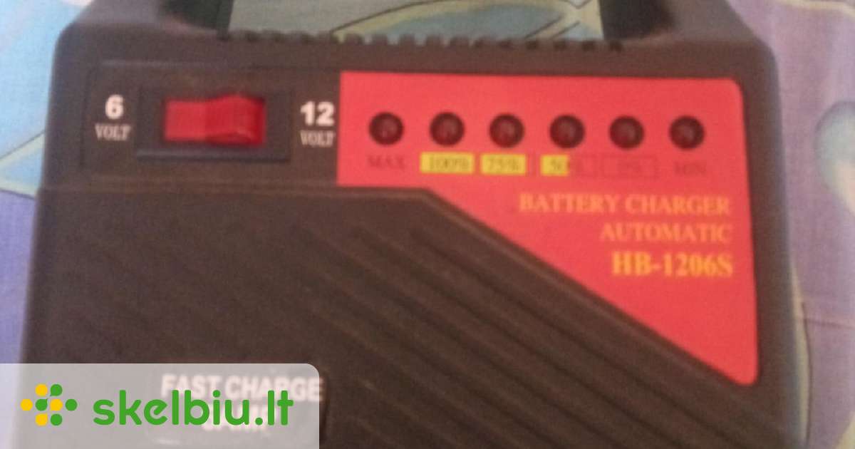 Akumuliatorių Įkroviklis Hb - Skelbiu.lt