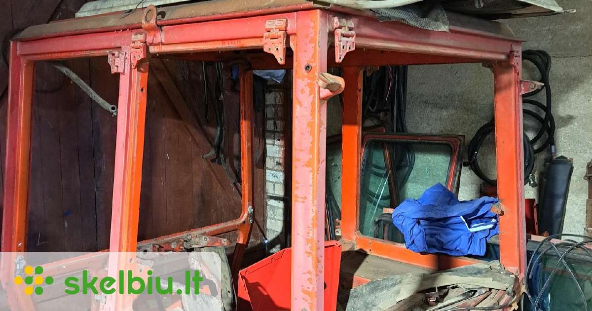 Mtz 82 Belarus didzioji kabina - Skelbiu.lt