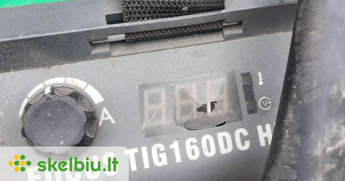 Megatronic focus tig 160 dc hp pfc su 10m.rankove - Skelbiu.lt