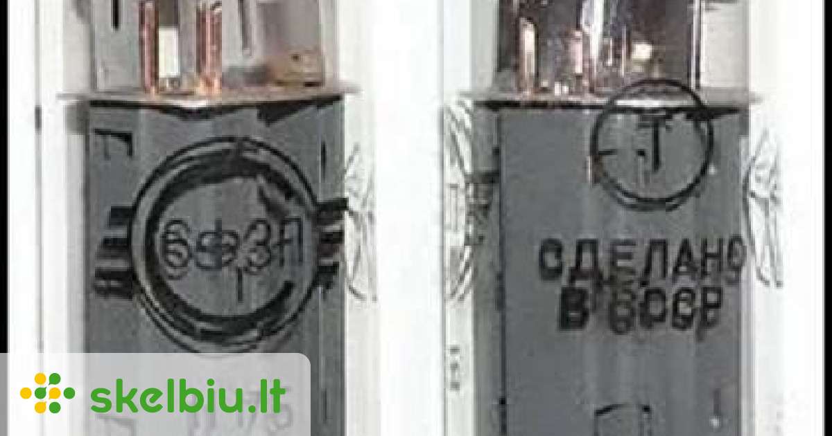 Radijo lempos 6f3p ir 6f5p - Skelbiu.lt
