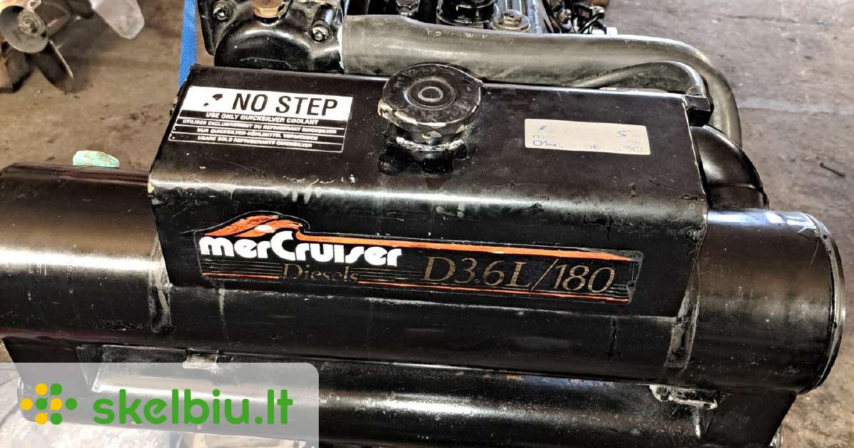 Mercruiser 3.6l.-180hp. - Skelbiu.lt