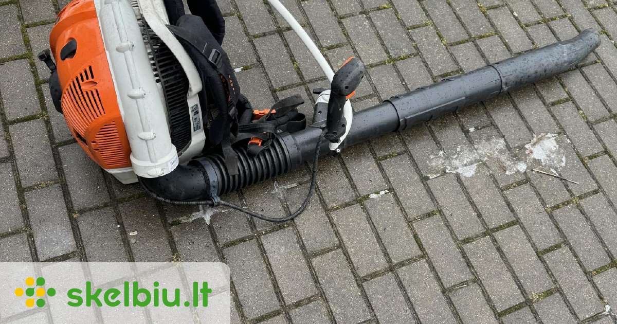 Stihl br 600 lapų pūstuvas - Skelbiu.lt