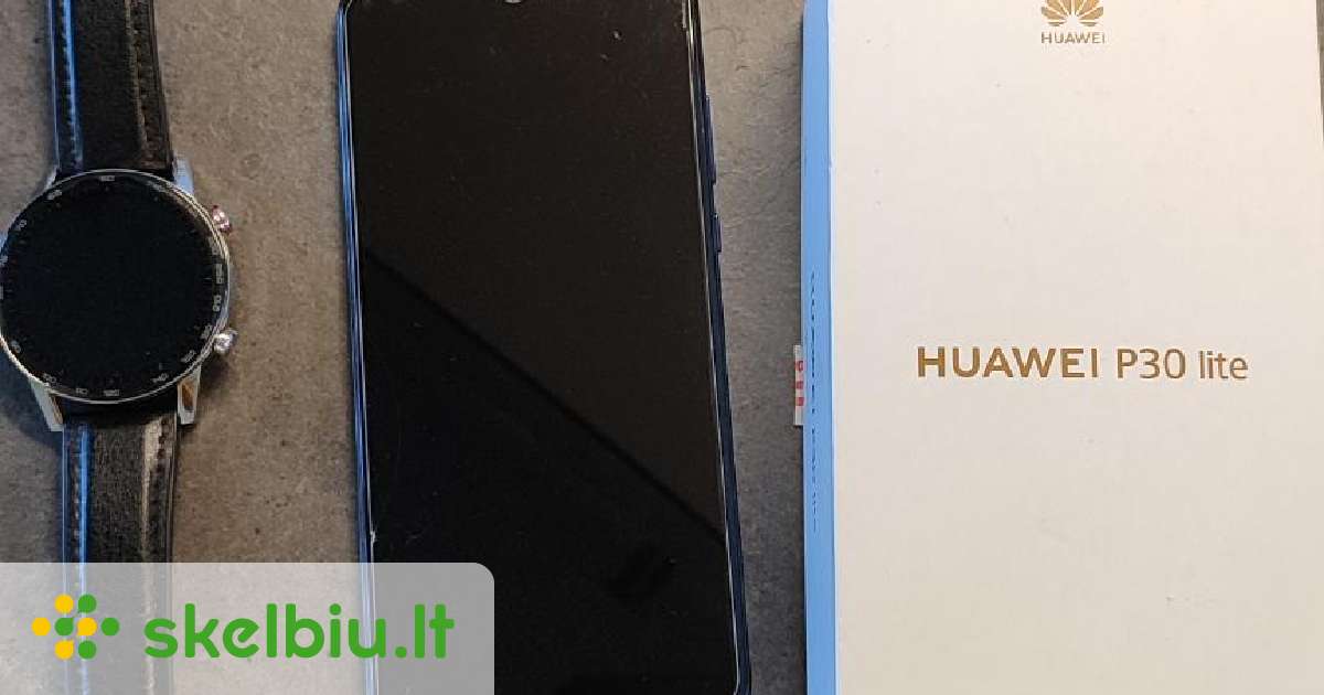 Huawei P30 lite - Skelbiu.lt