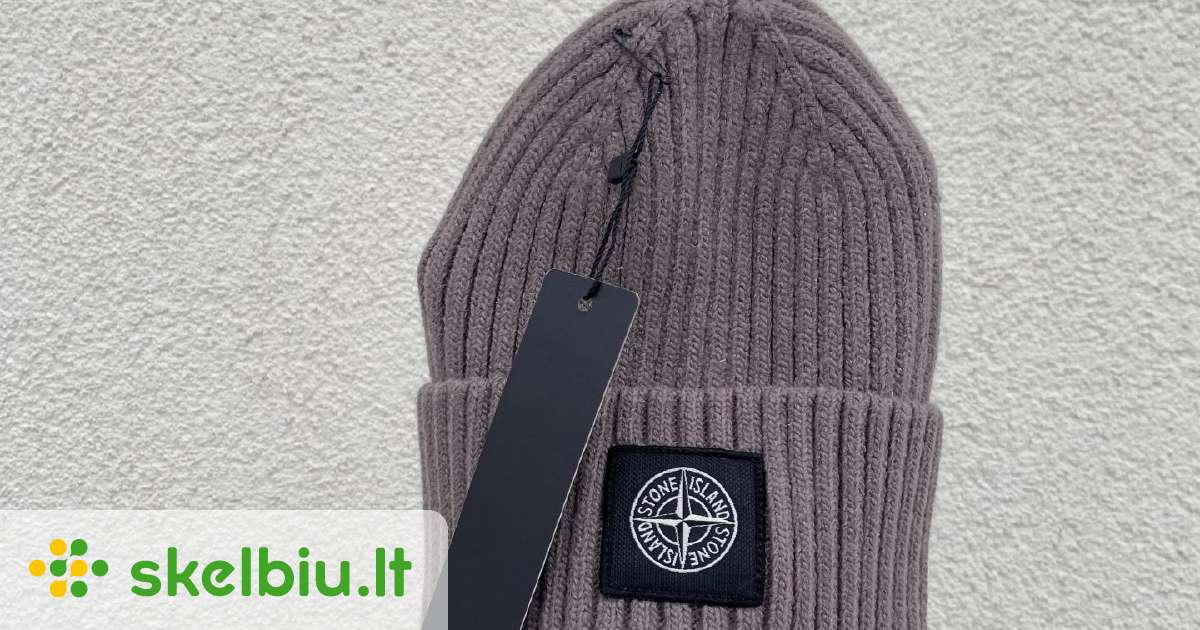 Žieminės kepurės, šiltos, Stone Island, Hugo Boss - Skelbiu.lt