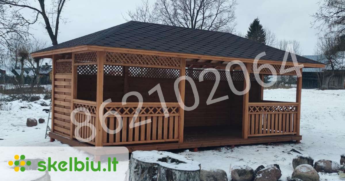 Pavėsinių gamyba , turime didelį pasirinkimą. - Skelbiu.lt