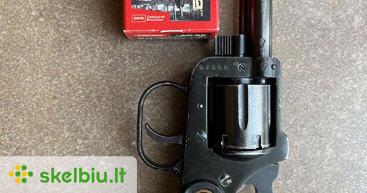 Revolver Gecado cal .22lr - Skelbiu.lt