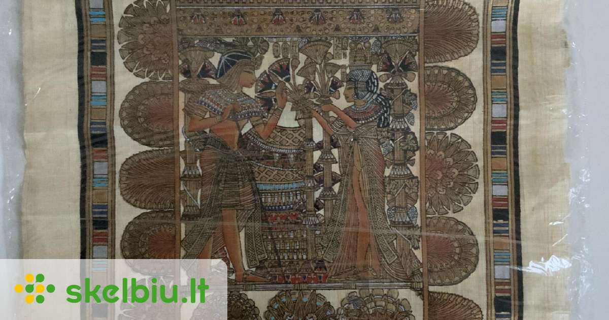 Papirusas iš Egipto, paveikslas - Skelbiu.lt