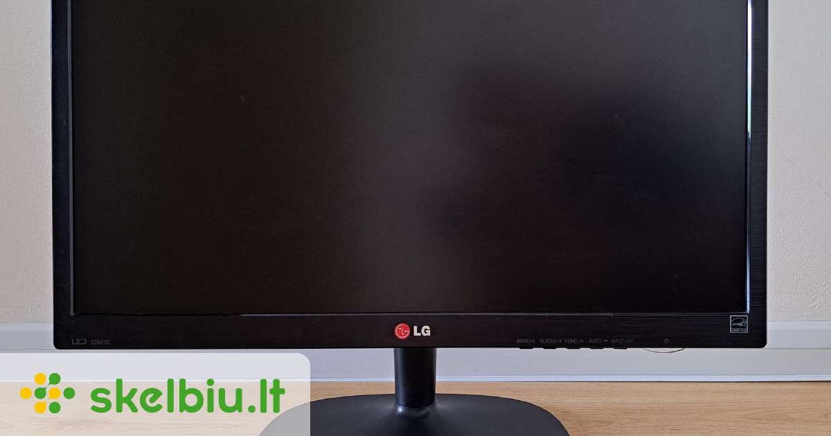LG monitorius 22m35a -b - Skelbiu.lt