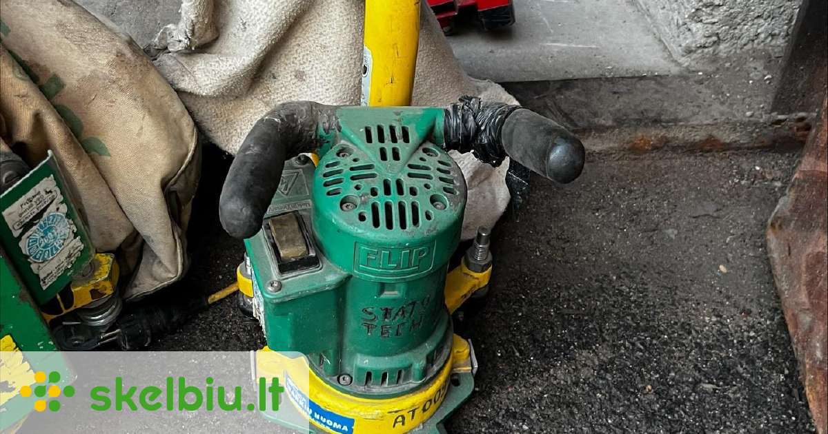 Kampinė Parketo Šlifavimo Mašina – Flip - Skelbiu.lt