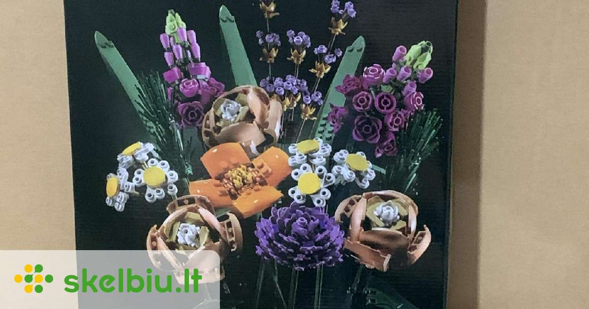Lego gėlės replika - Skelbiu.lt
