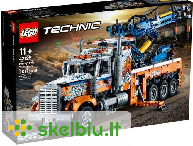 Lego technic 42128 vilkikas- kranas (naujas) - Skelbiu.lt