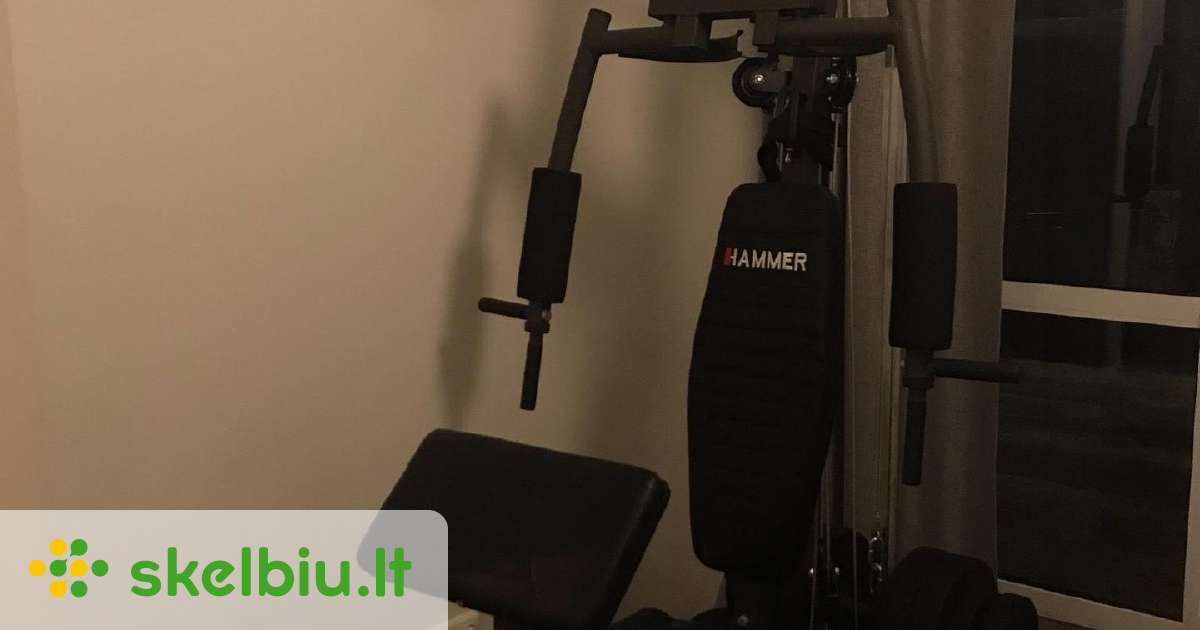 Daugiafunkcinis treniruoklis Hammer 9067 - Skelbiu.lt