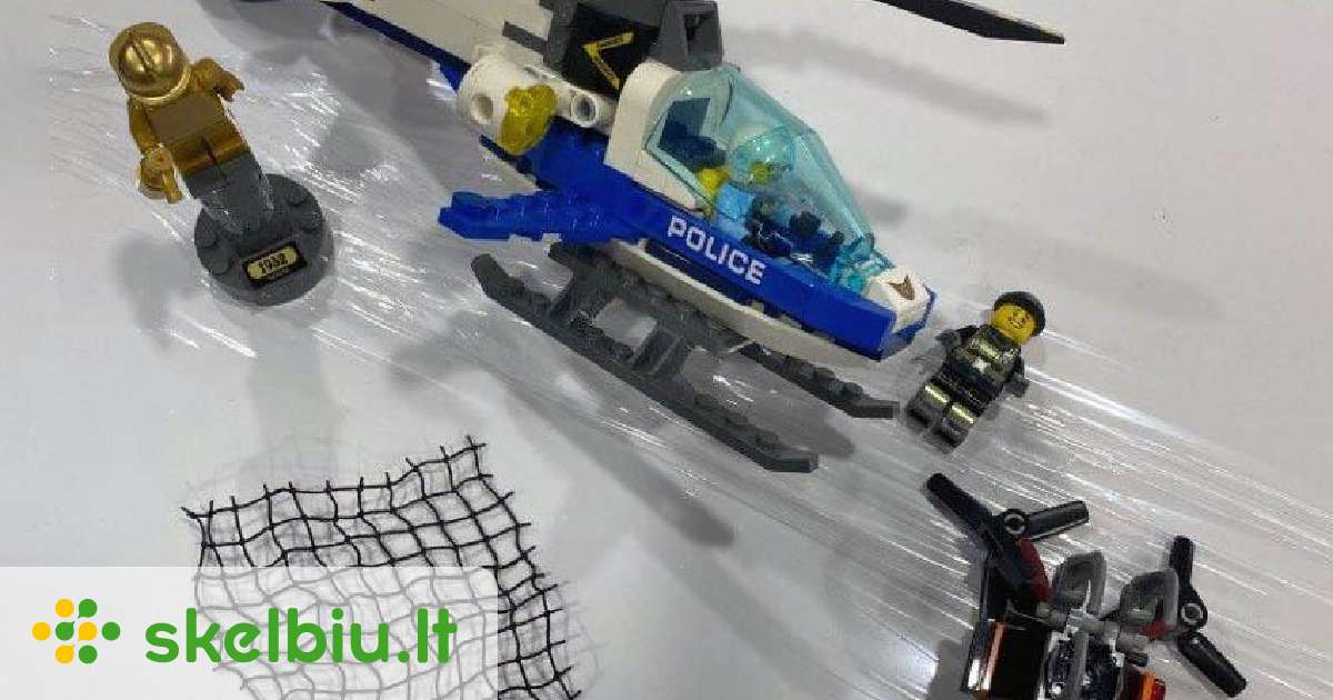 Lego City 60207 Sky Police Drone Chase - Skelbiu.lt