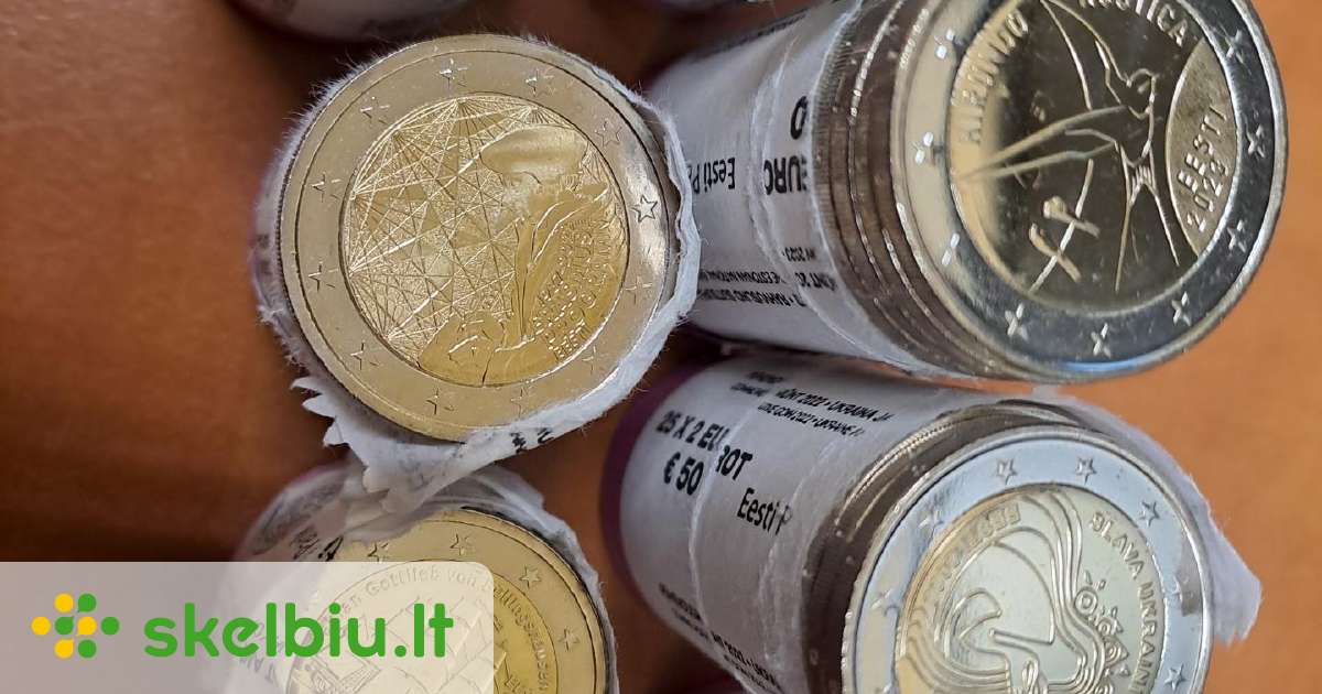Estijos 2 eurų proginės monetos - Skelbiu.lt