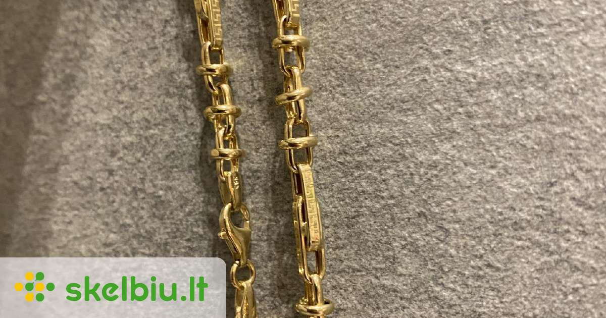 Auksinė grandinėlė ant kaklo - Skelbiu.lt