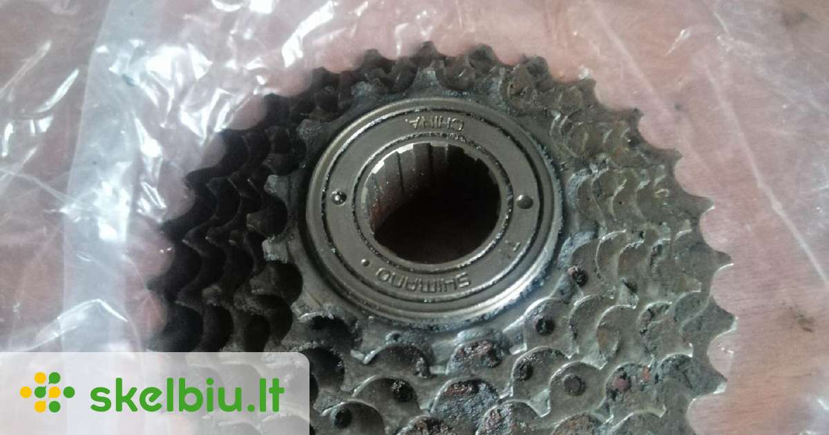 Shimano kasetė 6 bėgiai - Skelbiu.lt