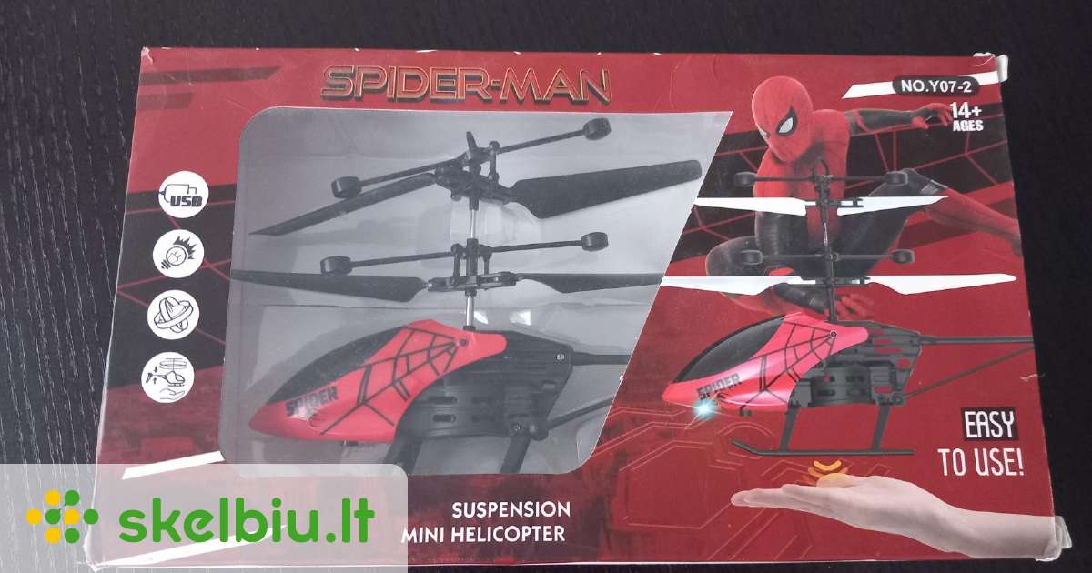 Malunsparnis spider man - Skelbiu.lt