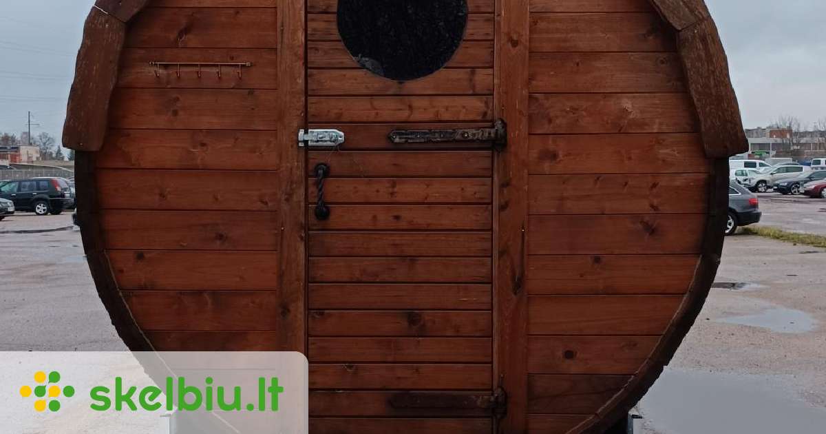 Parduodama mobili pirtis ant priekabos - Skelbiu.lt