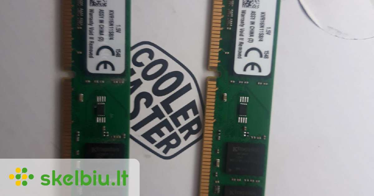 2x4gb Ddr3 Ramai - Skelbiu.lt