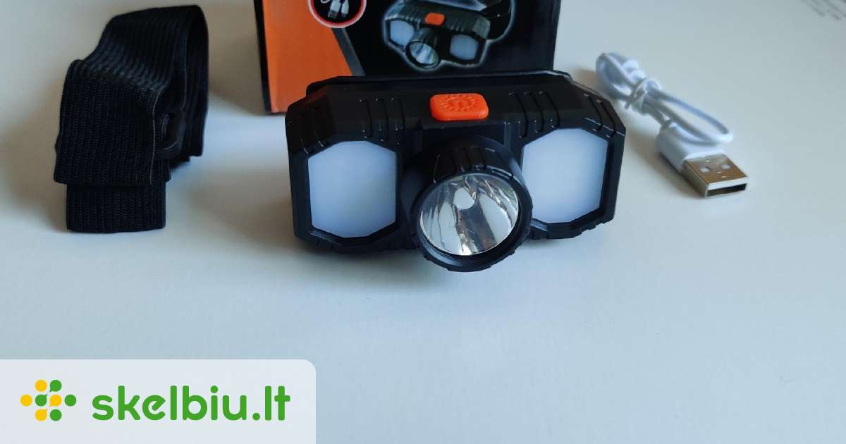 LED įkraunamas prožektorius - Skelbiu.lt