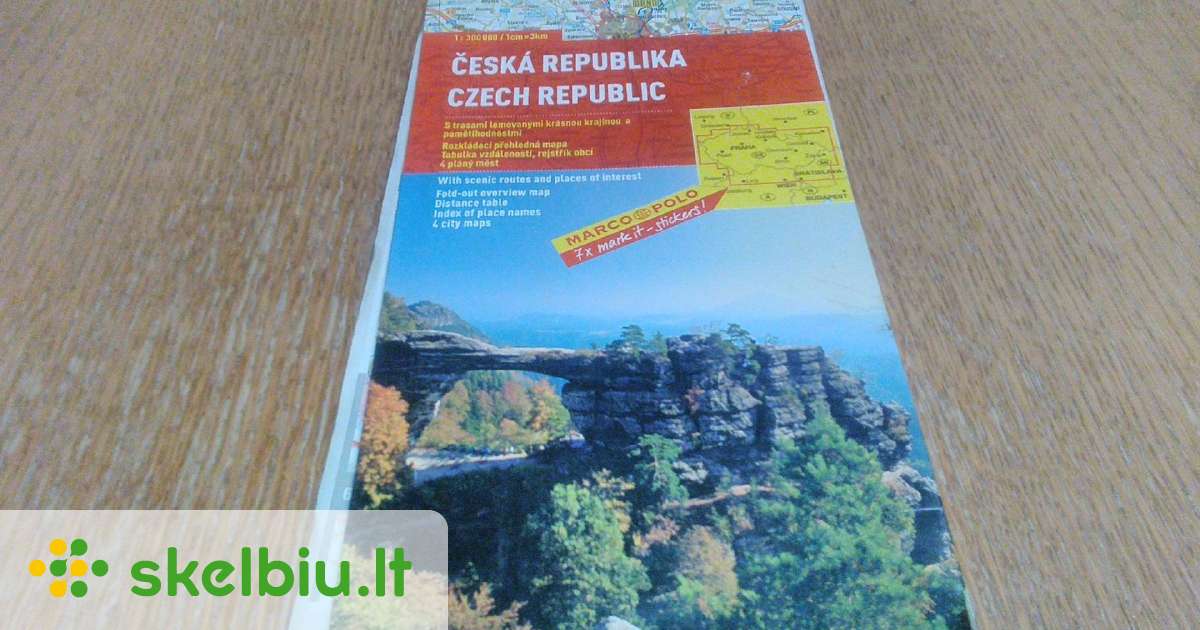 Čekijos žemėlapiai - Skelbiu.lt