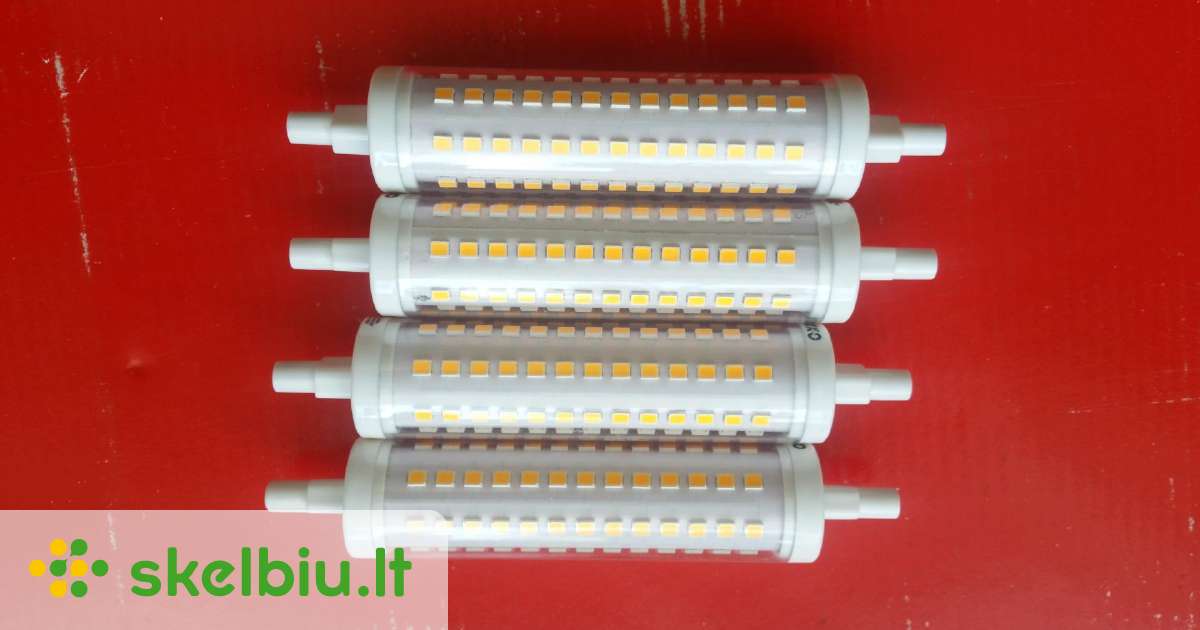 LED lemputės prožektoriui R7s 220v- 9w 3000k - Skelbiu.lt