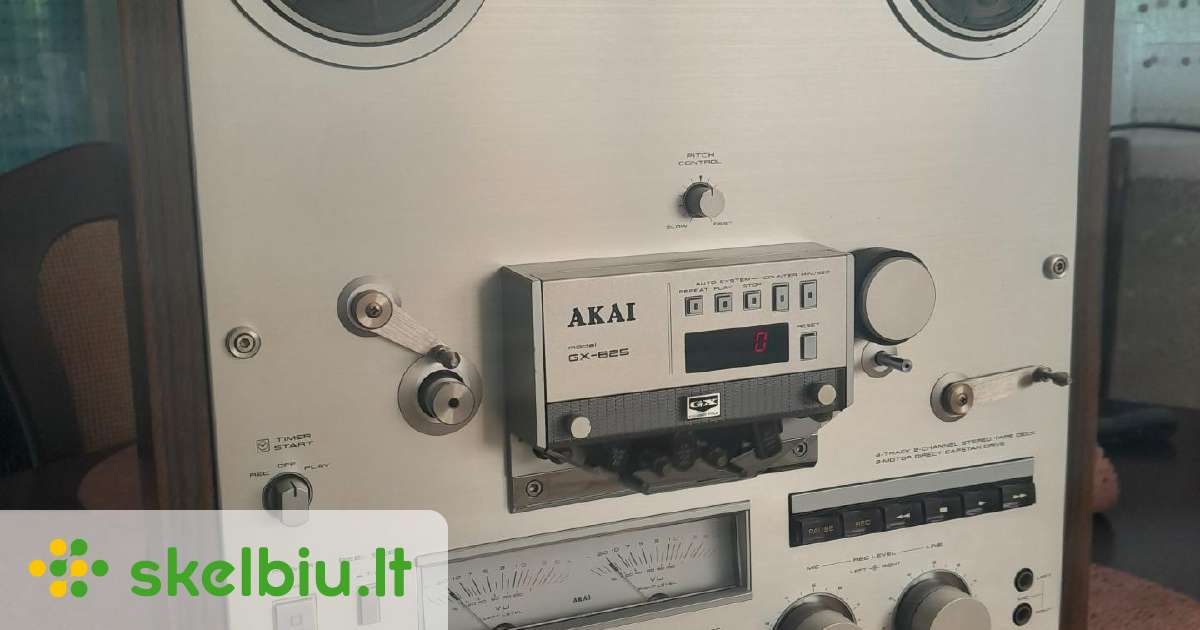Juostinis Akai GX 625d - Skelbiu.lt