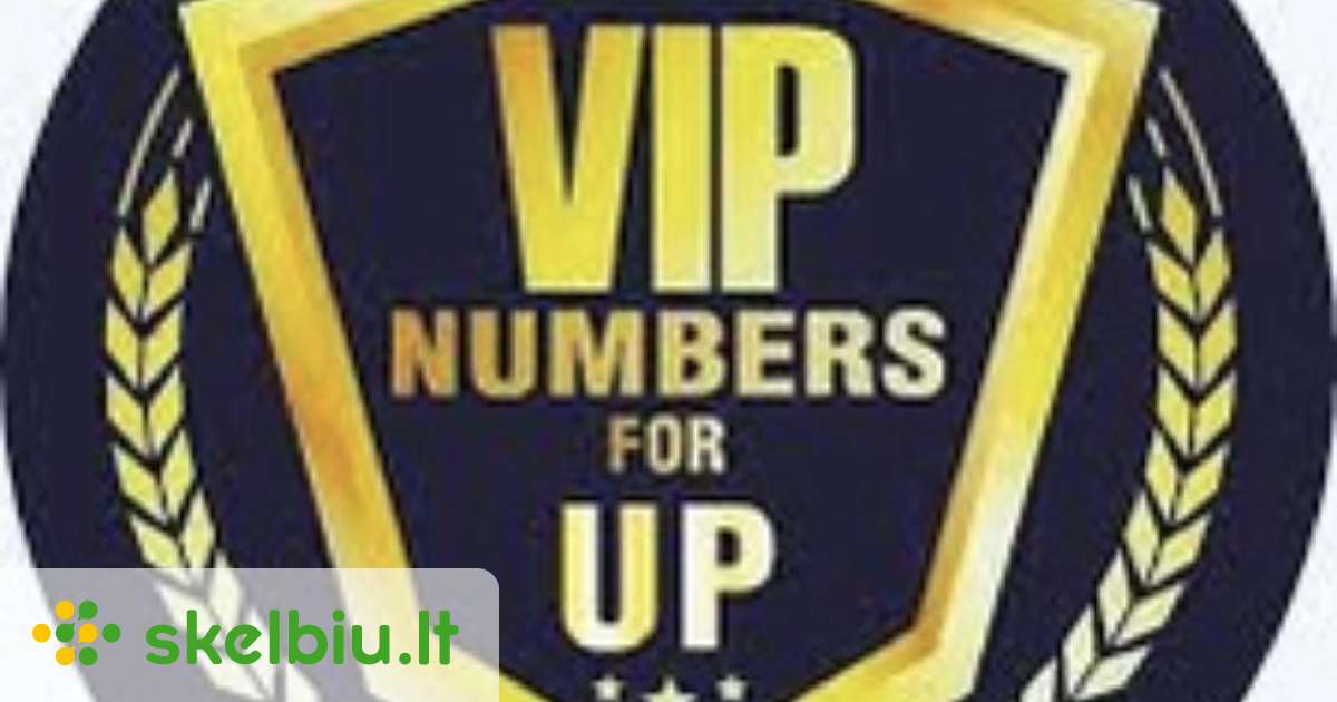 Pigu - Vip Telefono numeriai - Skelbiu.lt