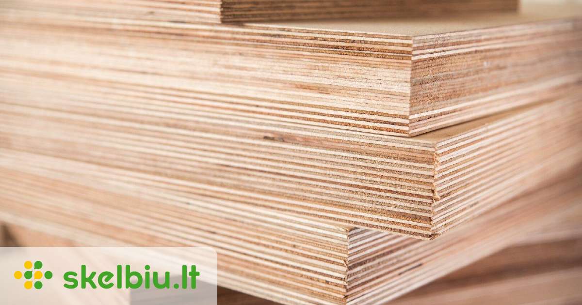 fanera 12mm skelbimai - Skelbiu.lt