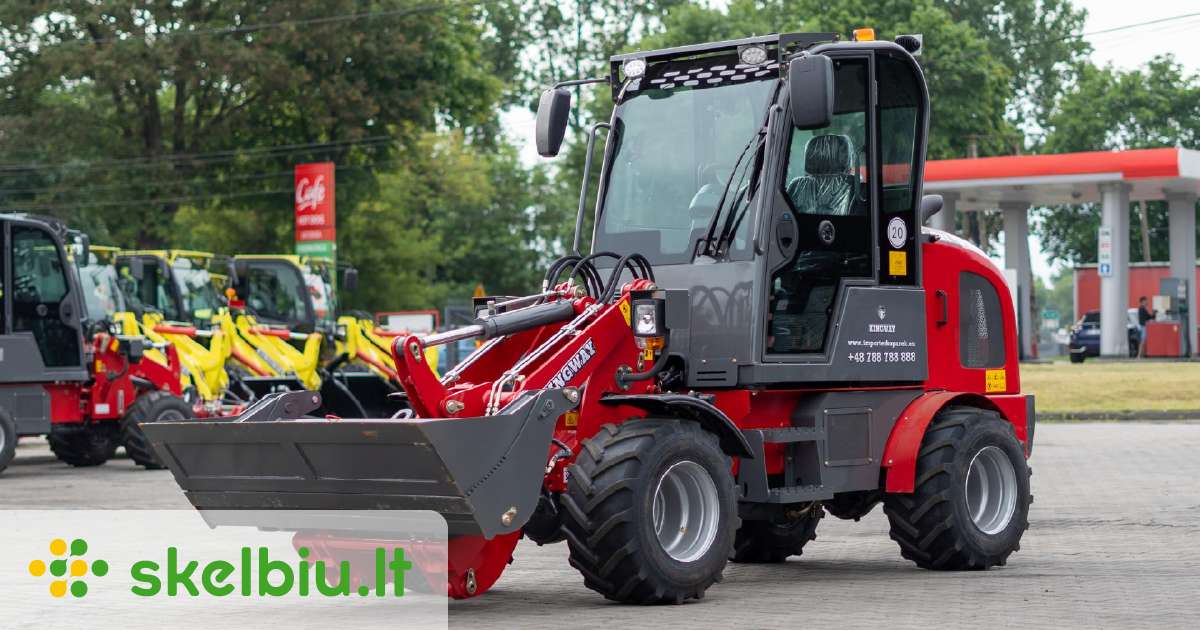 Naujas 4x4 krautuvas Kingway 811 Pro su garantija - Skelbiu.lt