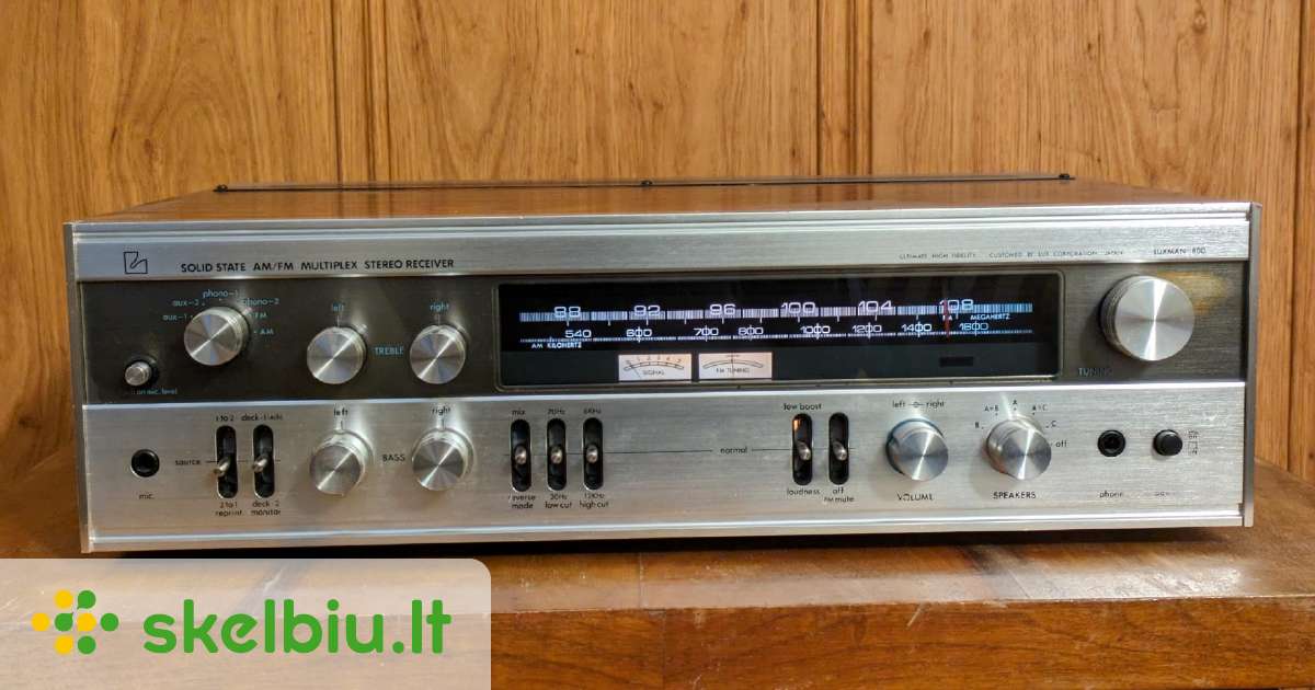 Luxman R-800 S resyveris - Skelbiu.lt