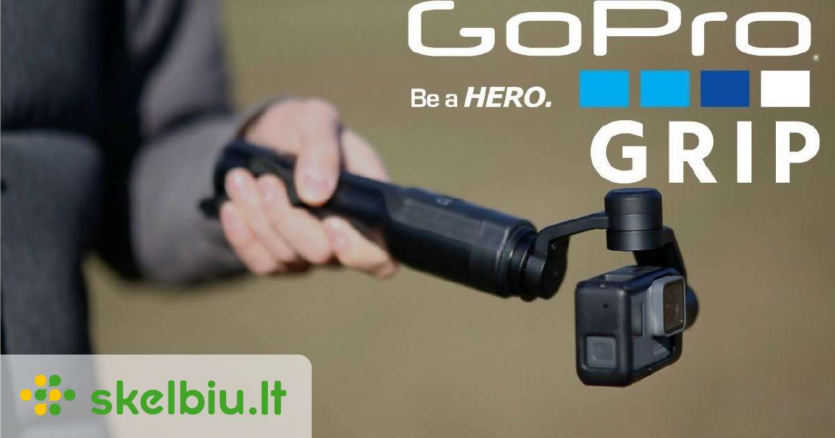 Gopro Karma Grip gimbal vaizdo stabilizatorius - Skelbiu.lt