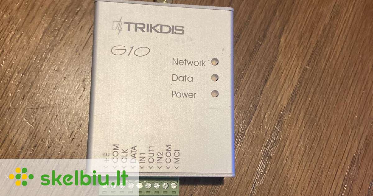 Gsm modulis Trikdis G10 - Skelbiu.lt