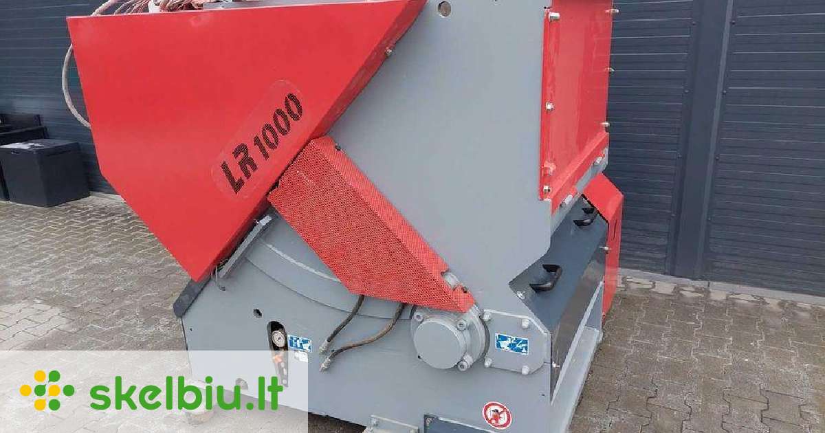 Smulkintuvas Untha Lr 1000 - Skelbiu.lt