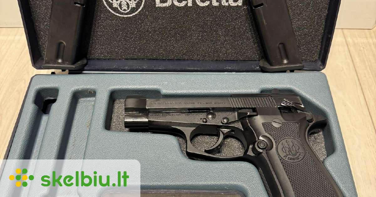 Pistoletas Beretta 84 Fs 9x17mm (380 auto) - Skelbiu.lt