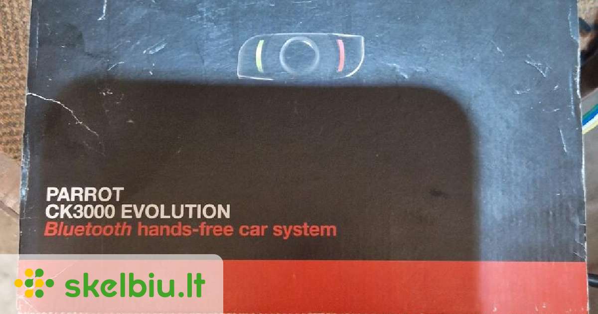 Parrot ck3000 evolution laisvų rankų įranga - Skelbiu.lt