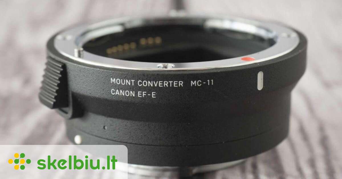 Sigma Mc-11 Adapter Canon Ef- Sony E - Skelbiu.lt
