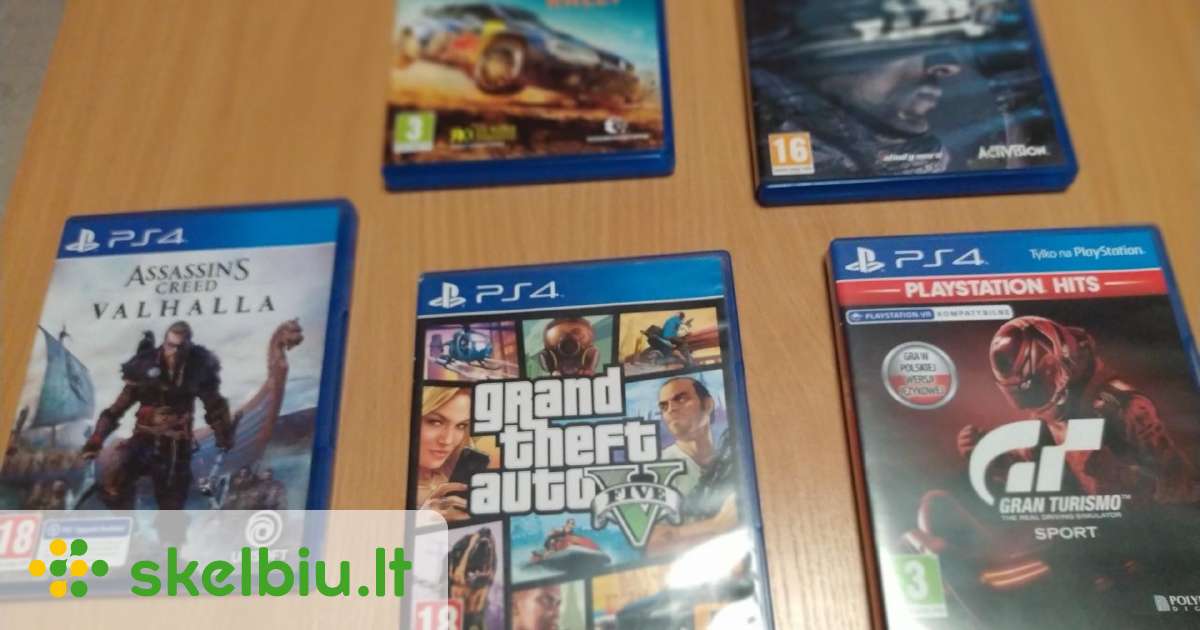 Gta 5 call of duty dirt rally gran turismo valhala - Skelbiu.lt