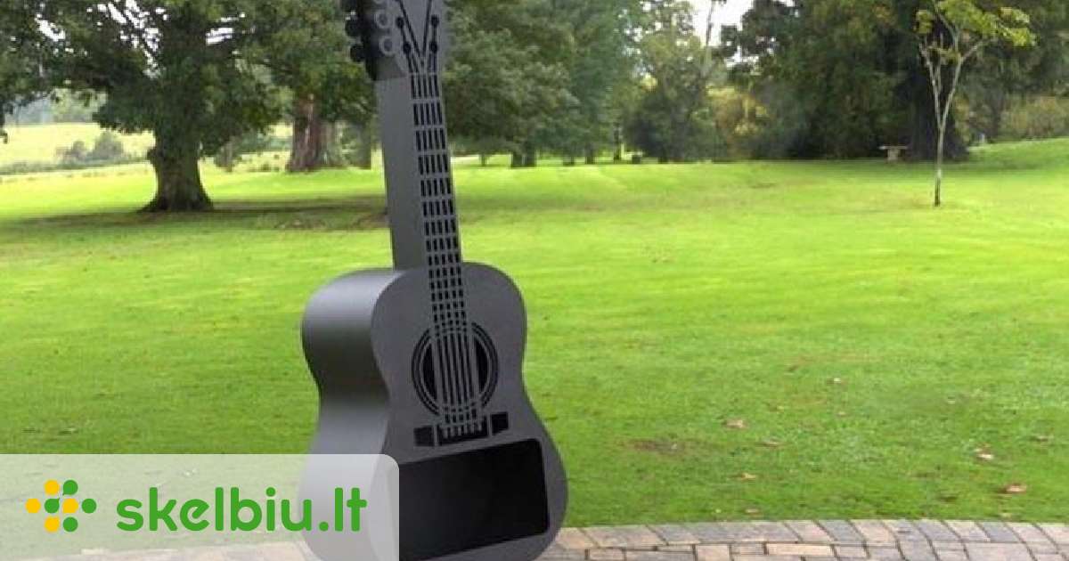 Aukuras - Lauko židinys "Gitara" - Skelbiu.lt