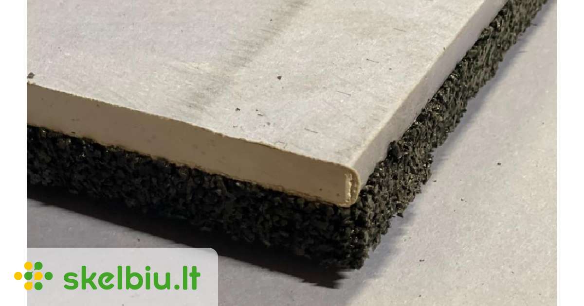 Garso izoliacinė plokštė Sw-17 kompozitas Gkp+guma - Skelbiu.lt