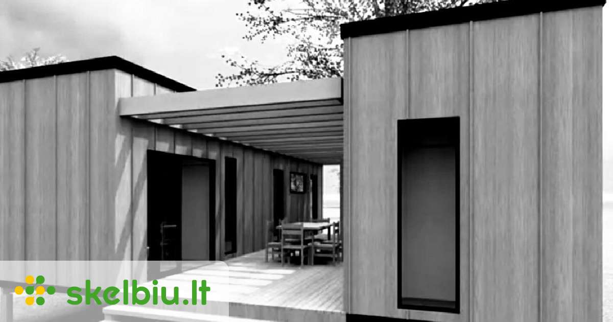 Moduliniai mobilūs nameliai - Skelbiu.lt