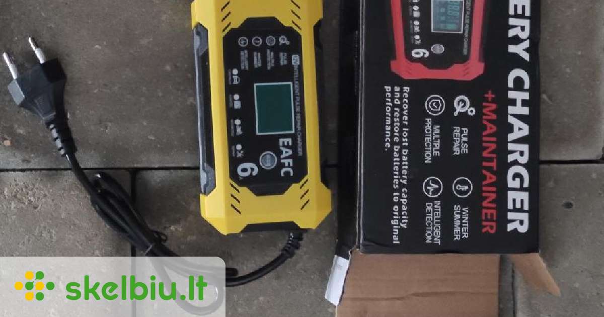 Akumuliatorių pakrovėjas (impulsinis) - Skelbiu.lt