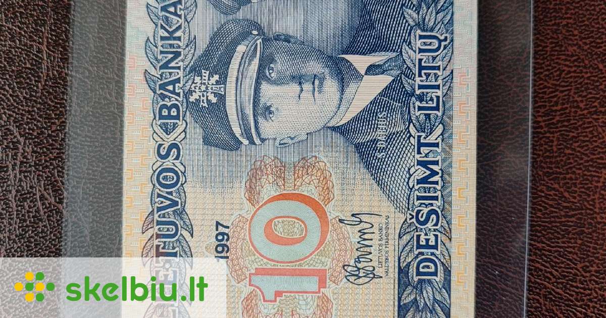 Litai banknotai centai 50 litu - Skelbiu.lt