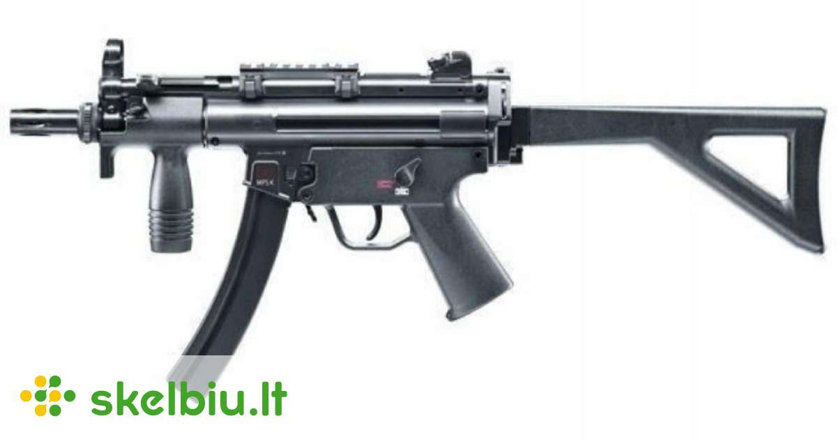 Pniaumatinis H&k Mp5 4,5mm Co2 - Skelbiu.lt