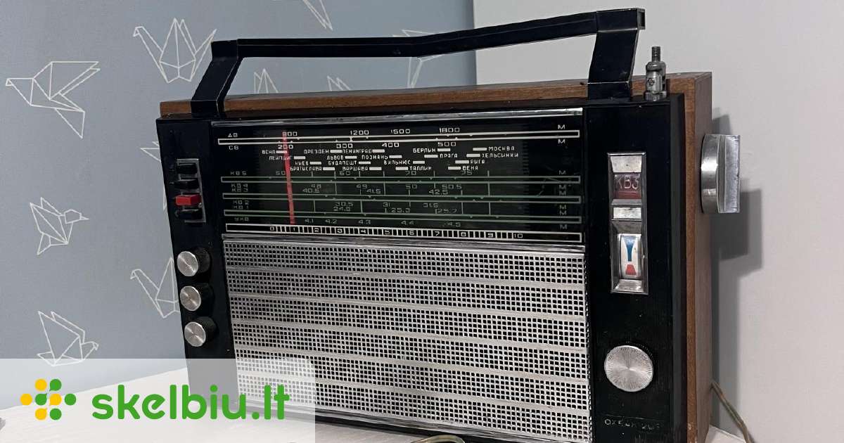 Radijas Okean-205 - Skelbiu.lt