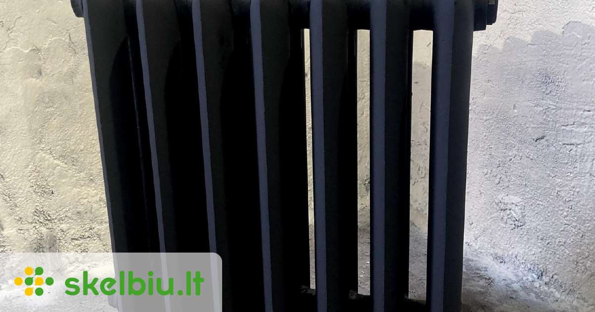 Ronovated cast iron radiator - Skelbiu.lt