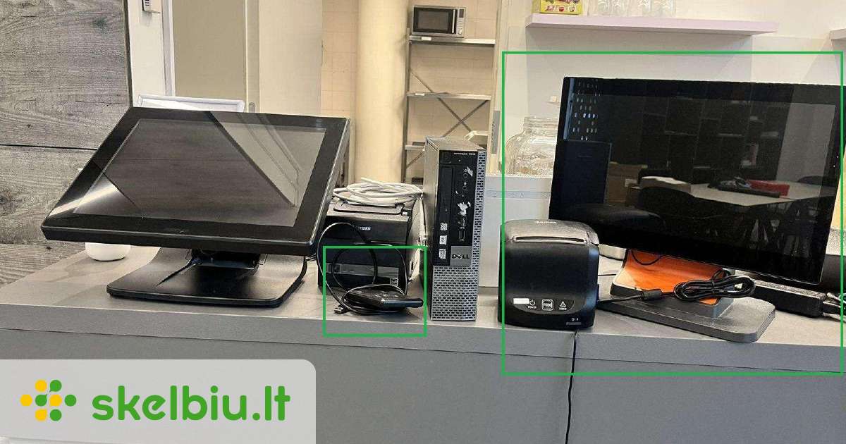 Kompiuterinis savitarnos kasos aparatas, ekranas - Skelbiu.lt